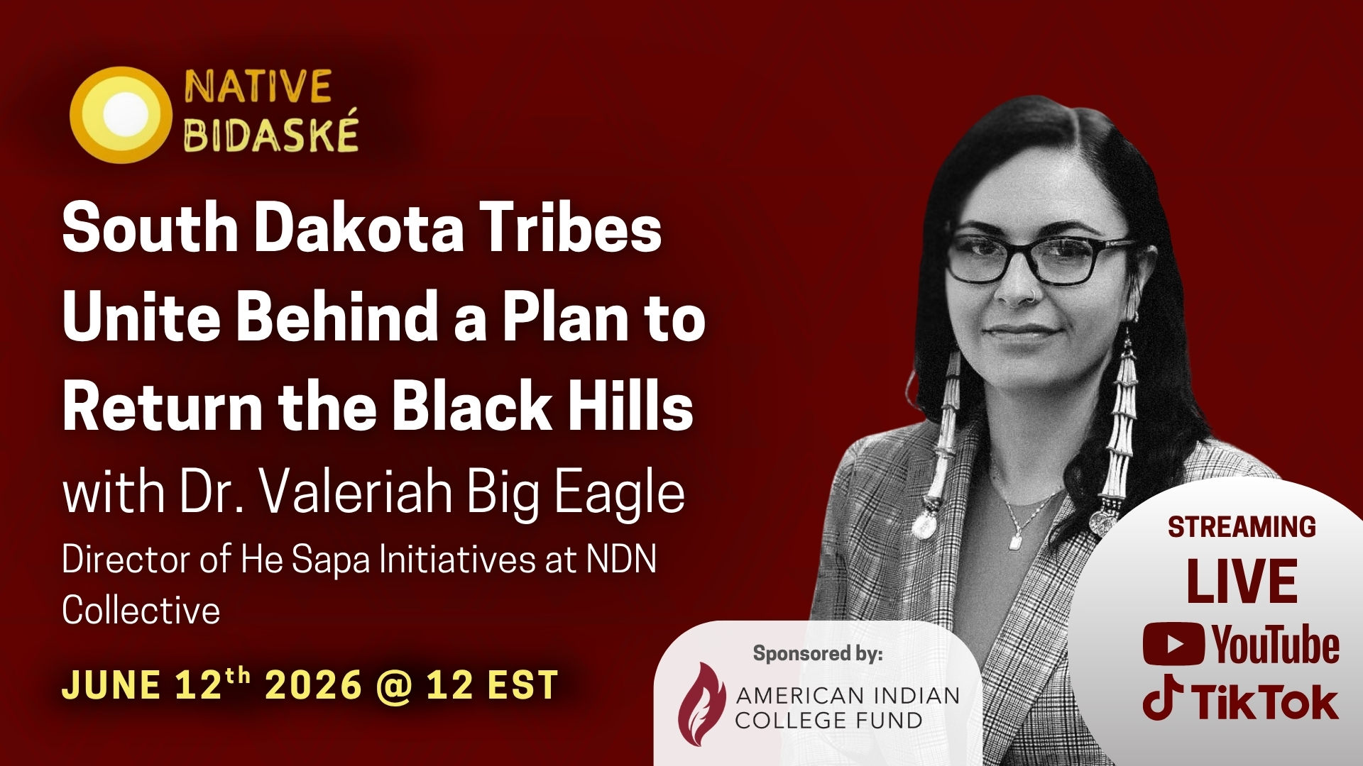 Next on Native Bidaské: South Dakota Tribes Unite Behind a Plan to ...