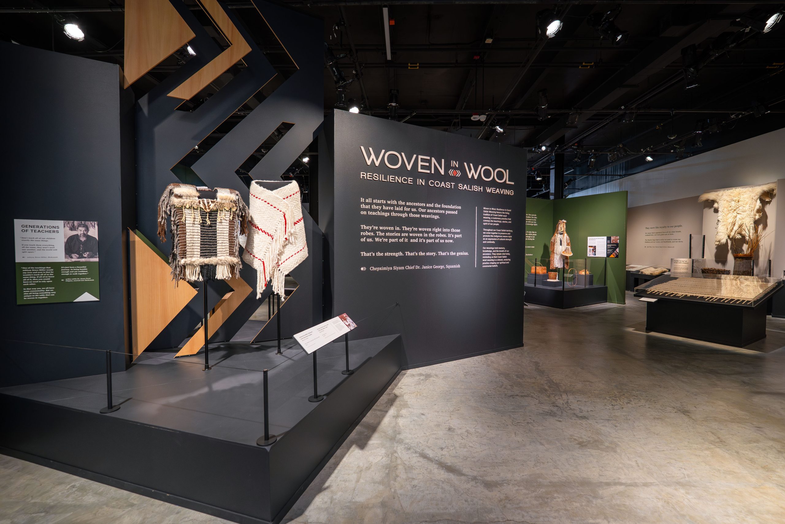 Burke Museum Special Exhibit Highlights Coast Salish Wool Weaving ...