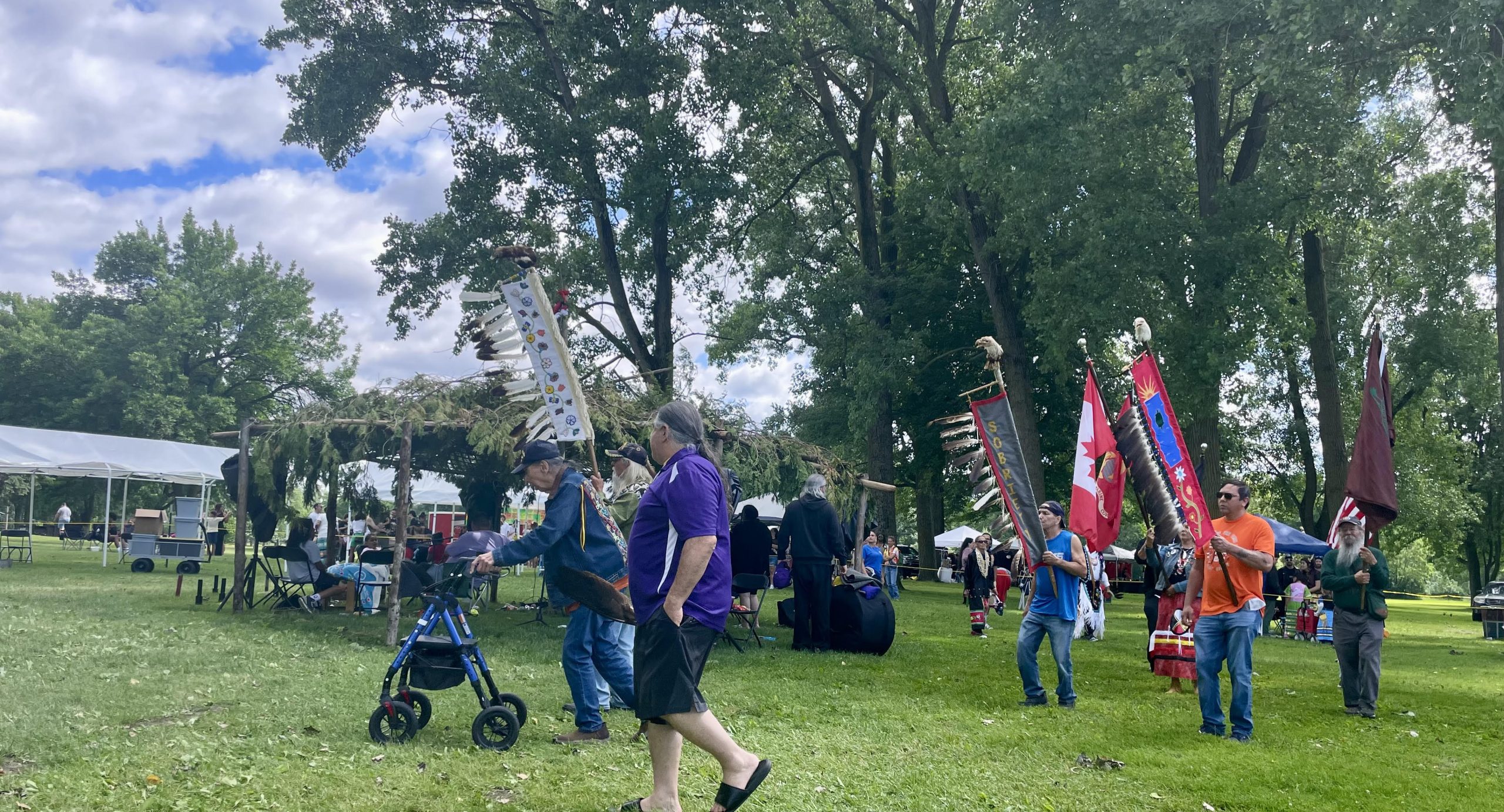 Photographs from the 44th Homecoming of the Three Fires Powwow in Grand ...